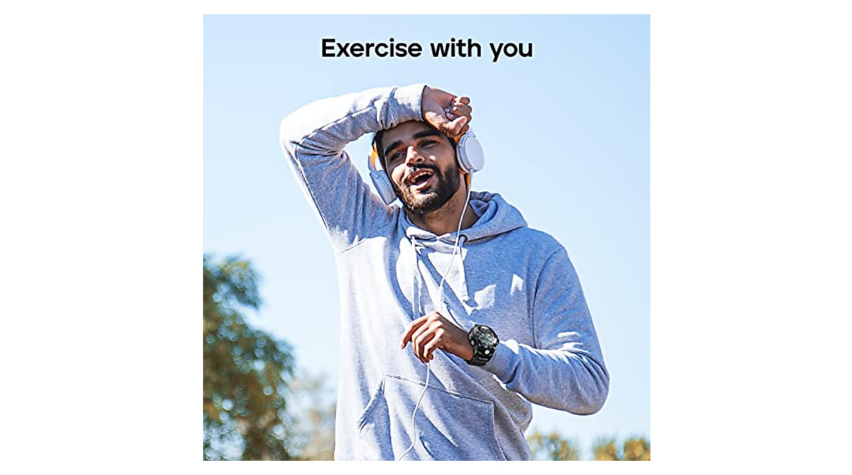 BASUMIU Mens Sports Watch - Waterproof & Tactical Design