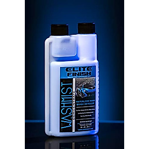 WashMist Waterless Car Wash Kit - Evolutionary Hydrophobic Polymer Technology - Eco-Friendly - Fast Easy to use; Clean Shine, virtually Anywhere, Anytime!
