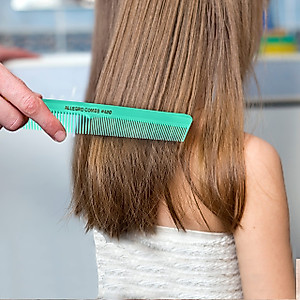 Allegro Combs #420 Hair Combs Barber Comb Beard Comb Combs For Women Mustache Comb Pocket Comb Set 12 Units