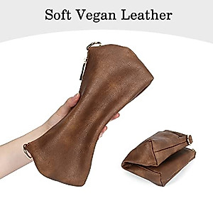 CLUCI Small Purses for Women Crossbody Bags, Cell Phone Clutch with Adjustbable Strap, Women's Leather Wristlet Purses