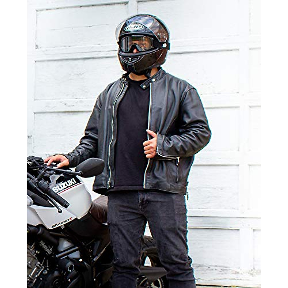 Birdz Eyewear Vulture Padded Riding + Ski Goggles - Fit Over Most Eyewear - Clear Lenses