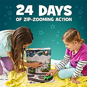 The Elf on the Shelf Sweet Spinners Advent Calendar for Kids - Includes 24 Playable Mini Figures - New Toy for Every Day of Christmas - For Ages 3 Years and Above