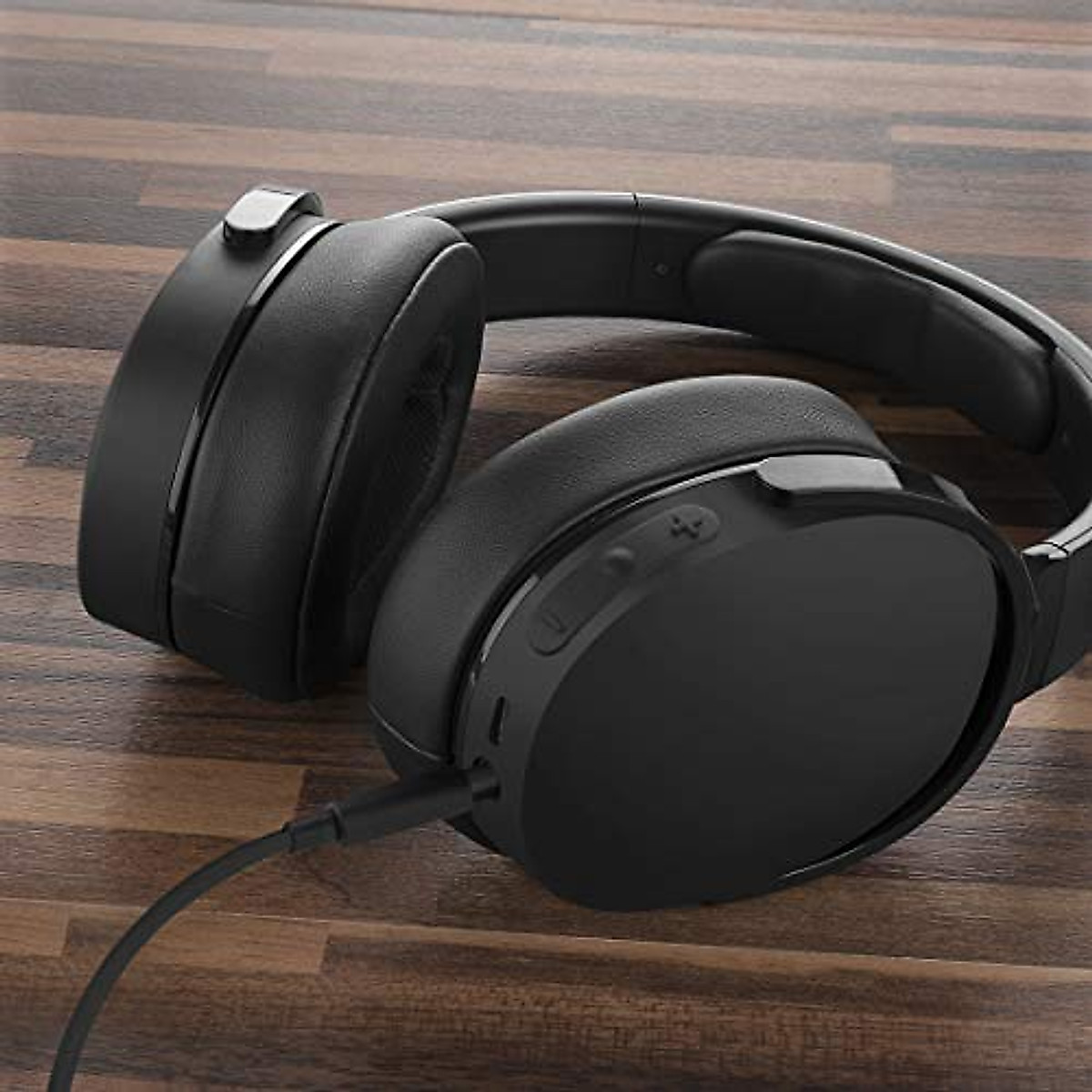 GEEKRIA QuickFit USB-C Digital to Audio Cable with Mic Compatible with Skullcandy Hesh Evo, Crusher Evo, Crusher Cable, Type-C Aux Audio Cord for Pixel 6/5/4a, S20+, Note 10/20 (4 ft / 1.2 m)