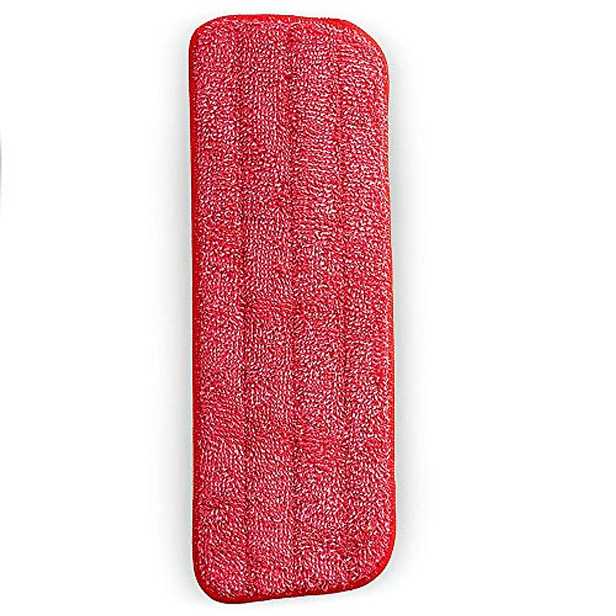 Washable Microfiber Mop Pads (3 Pack) - Microfiber Replacement Mop Pads Heads 16.53 x 5.4Inches for Cleaning of Wet or Dry Floors - Professional Home/Office Cleaning Supplies, Red
