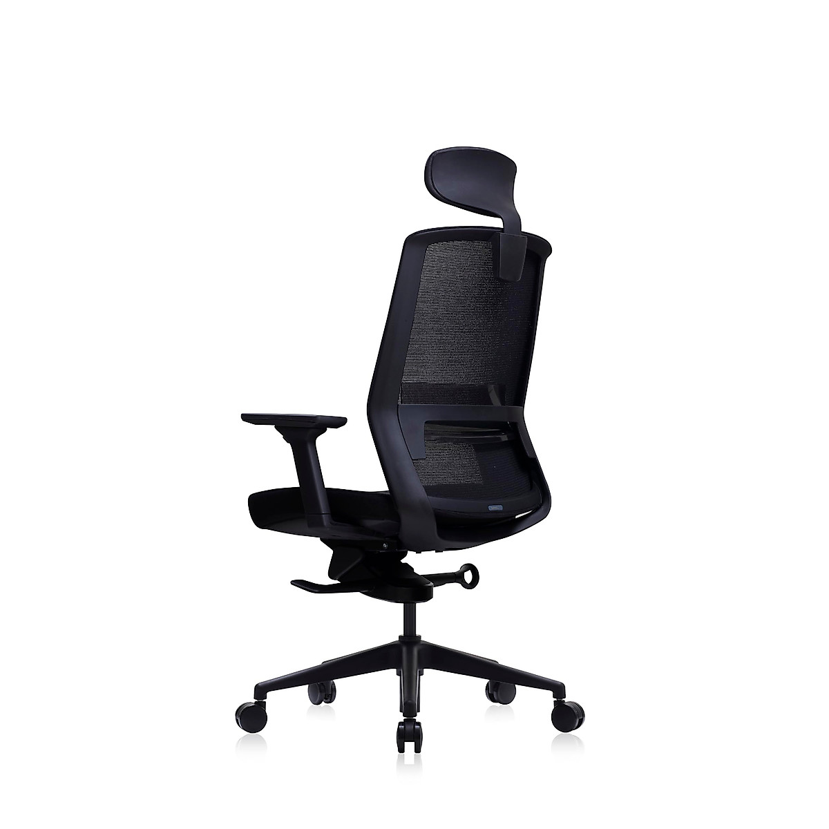 BESTUHL J17 Home Office Desk Chair - Ergonomic, High Back, 3 Lockable Recline Positions, 3-Way Armrest, Adjustable Seat Depth & Lumbar Support, Breathable Mesh Back (Black)