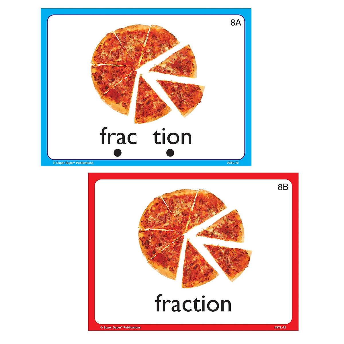 Super Duper Publications | Syllable Practice Fun Deck Flash Cards | Educational Learning Resource for Children