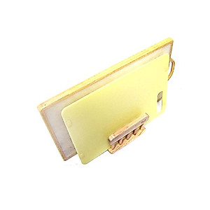 LENITH Wooden Dual Cutting Board Rack Chopping Board Organizer Stand Holder Kitchen