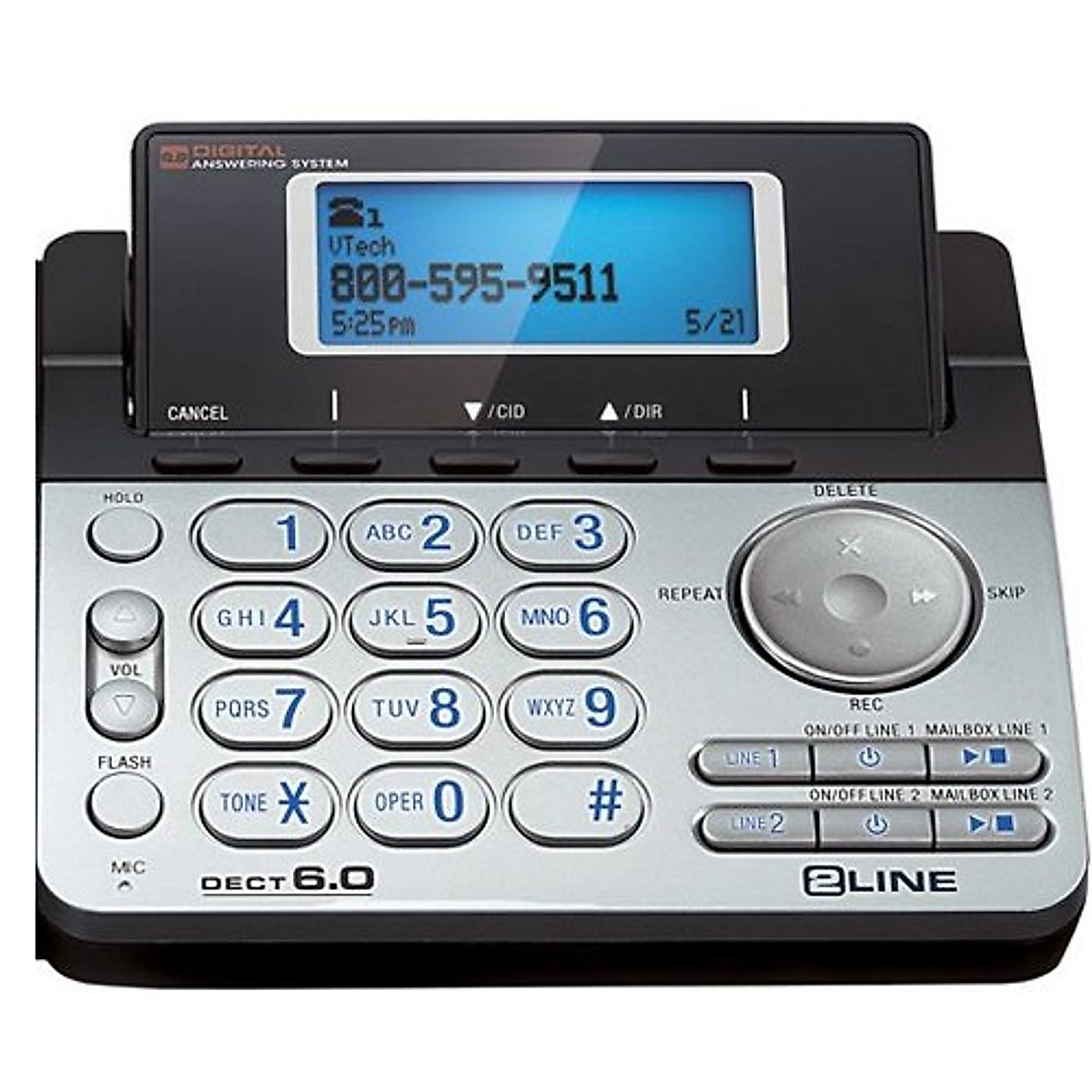 Vtech DS6151 Base with 3 Additional DS6101 Cordless Handsets Bundle