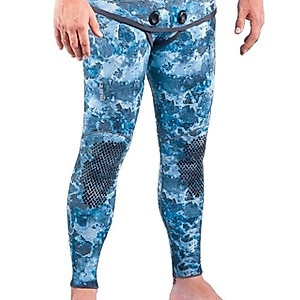 HEAD Mares Instinct S6 Wetsuit 3.0mm Pants, Camo Blue