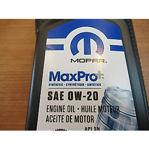 Dodge Durango 3.6L 6 Qts. 0W-20 Maxpro+ Synthetic Oil & Mopar Filter