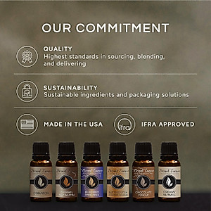 Eternal Essence Oils 2 Pack 10ml Premium Fragrance Oil - Vanilla & Sweet Pea - for Candle, Soap Making, Aromatherapy, Diffusers, Home Care, & Humidifiers