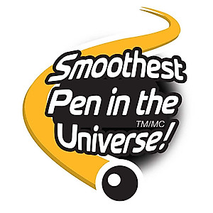 BIC Glide Velocity Bold Ballpoint Pens, Bold Point (1.6 mm), Blue Ink Pens, Translucent Barrel, 36-Count Pack (VLGB361-BLU)