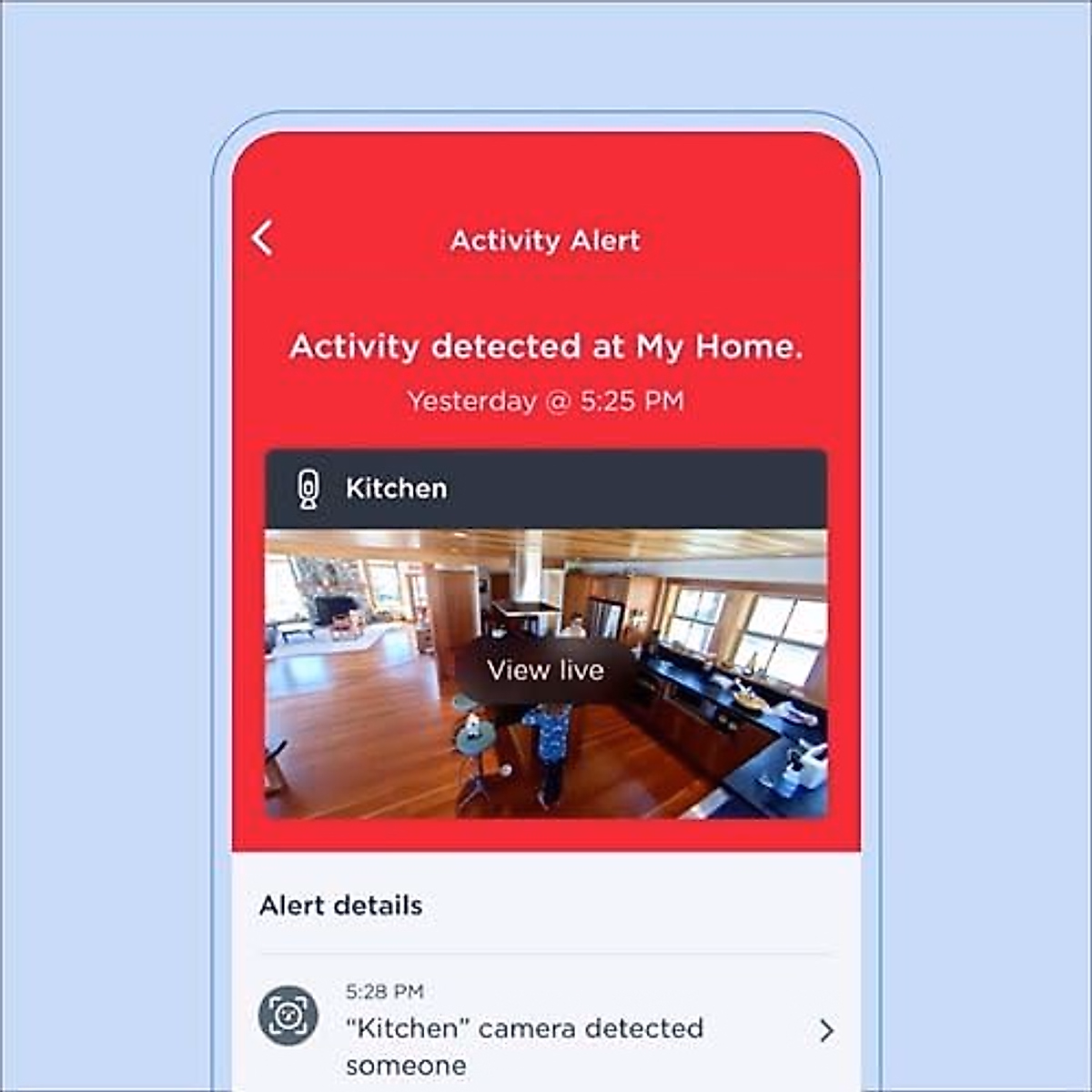 EB-SCV01 SmartCamera Indoor Security Camera with Voice Control