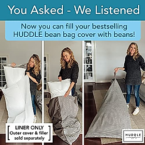 Huddle Supply Co Bean Bag Liner Designer Stuffie Seat Bean Bag Cover