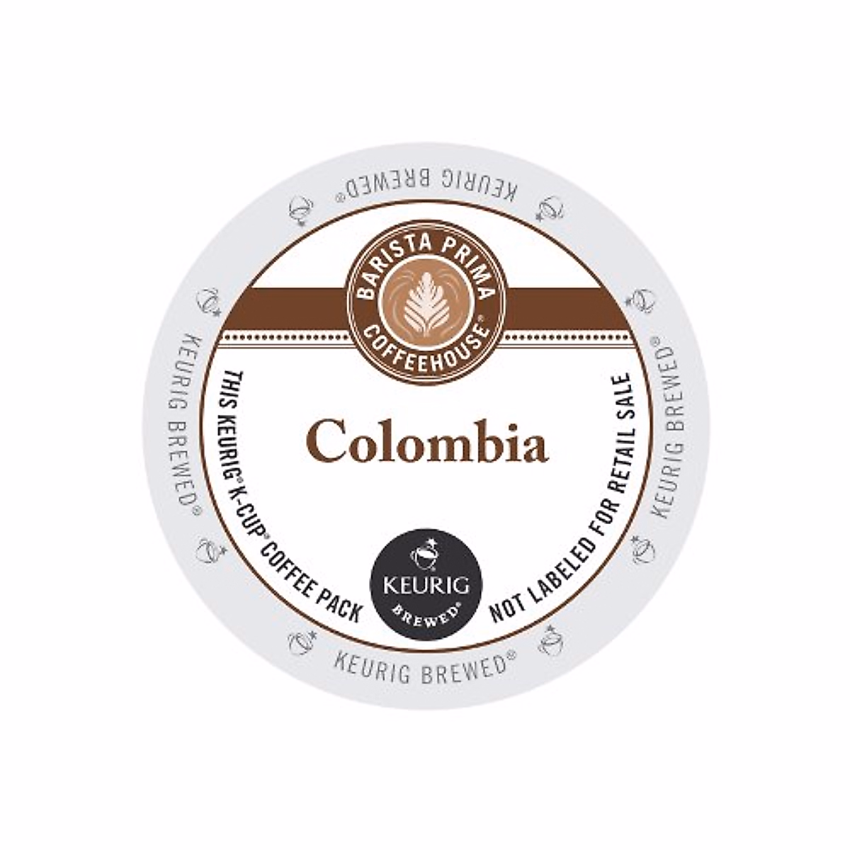 Barista Prima Coffeehouse Coffee, Keurig K-Cups, Colombia, 72 Count