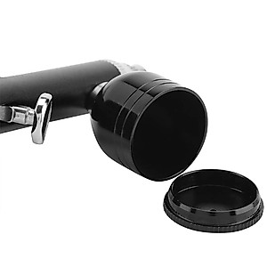 EVGATSAUTO Aluminum Barber Compressor, 0.3mm Black Mini Air Compressor Spray Gun Airbrush Set 7CC Capacity Set