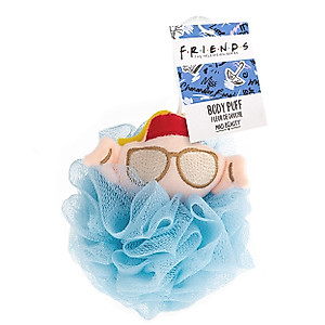 MAD BEAUTY Modern Friends TV Show Turkey Body Puff, Warner Bros, 90s Throwback, Thanksgiving, Body Puff for Delightful Nostalgic Shower Time, Lather