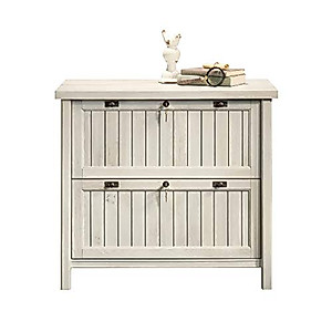Sauder Costa Lateral File, Chalked Chestnut finish