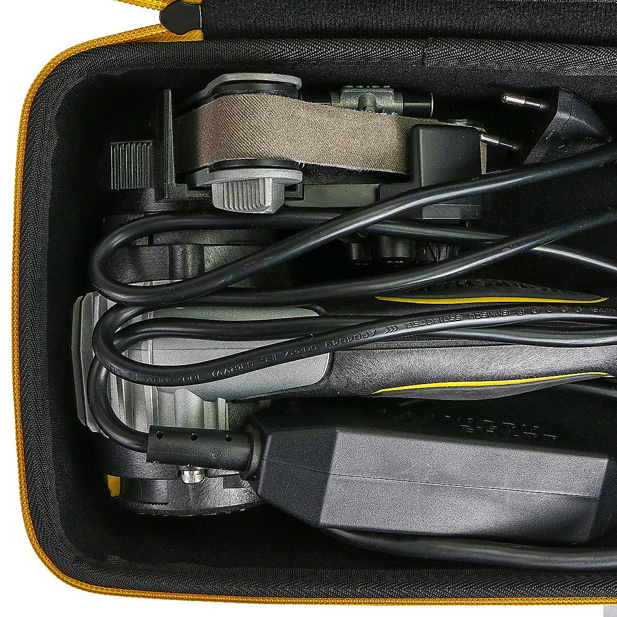 Khanka Hard Travel Case Replacement for Work Sharp Knife & Tool Sharpener/Ken Onion Edition (yellow zipper)