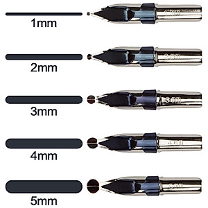 Trustela Office Supplies Calligraphy Nibs, 18 Calligraphy Pen Nibs, Dip Pen Nibs, Feather Pen Nibs, Quill Pen Nibs, Ink Pen Nibs, Fountain Pen Nibs