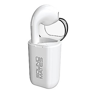 Tzumi SOUNDMATES Driver Mono Earbud, White
