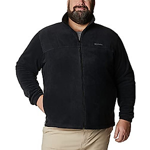 Columbia Men's Steens Mountain 2.0 Full Zip Fleece Jacket, Black, Medium