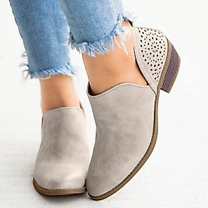 Womens Sandals, Black Booties for Women Women's Bling Boots Beige Shoes Heeled Sneakers Trendy Cow Print Boots Open Toe Booties for Women