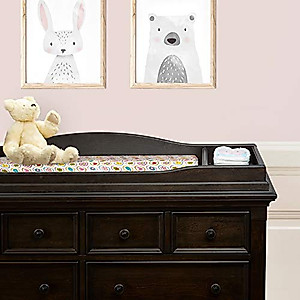 Baby Cache Glendale Changing Topper, Charcoal Brown , 52.25x18x7 Inch (Pack of 1)