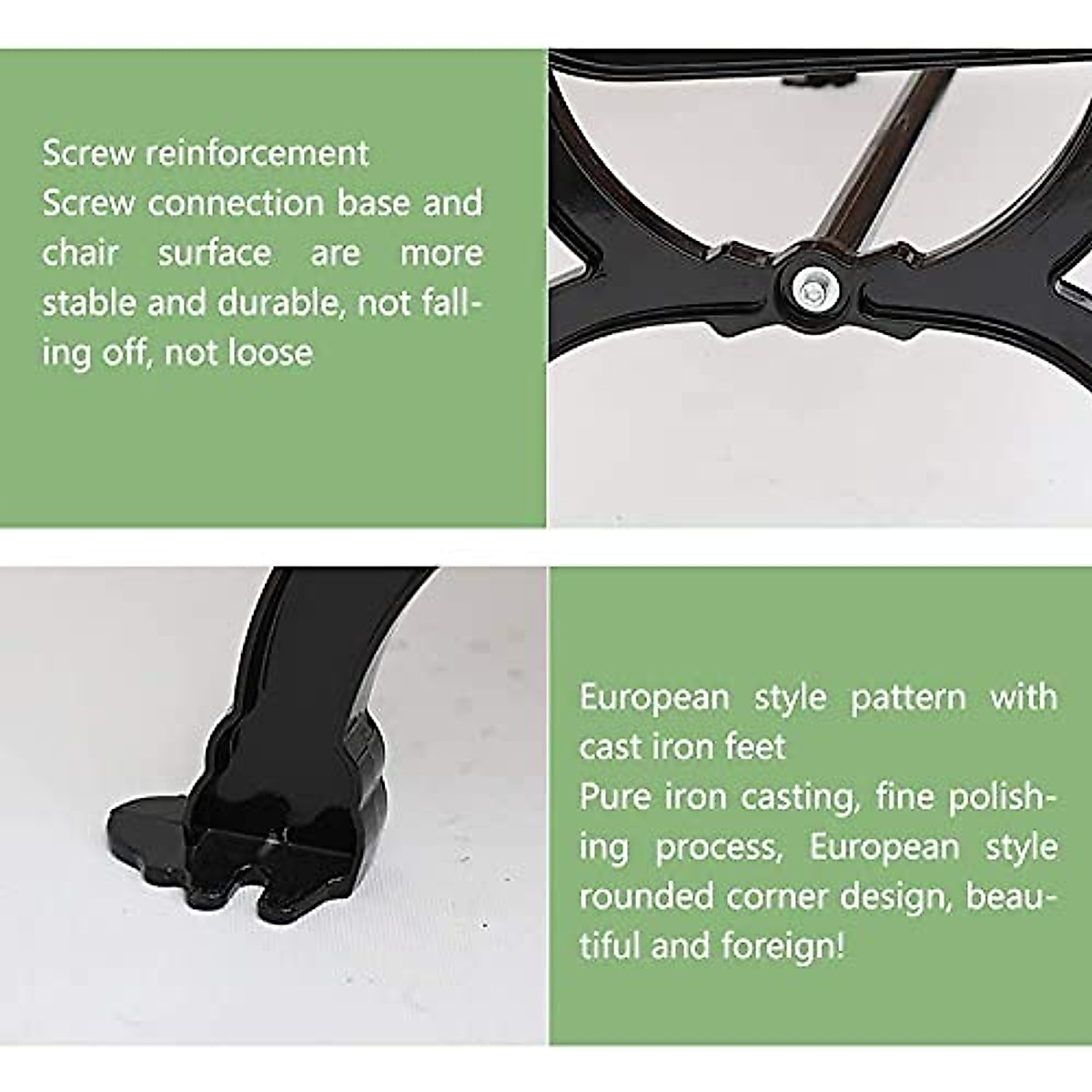 Garden Benches , Patio Bench Park Bench Outdoor Conversation Couch, Outdoor Solid Wood Garden Bench, Anti- Corrosion Wood Cast Iron Frame Park Bench, Outdoor Porch Decorative Terrace Bench (Size : 120