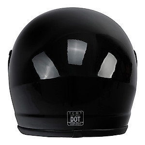 XFMT DOT Adult Motorcycle Flip Up Full Face Helmet Street Dirt Bike ATV Helmets (Black Mirror Shield, Medium)