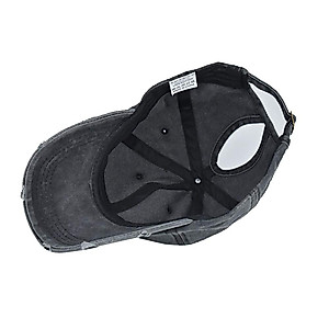 Criss Cross Ponytail Hat Washed Distressed Mesh Womens Baseball Cap Dad Hat Ponytail Hat for Women