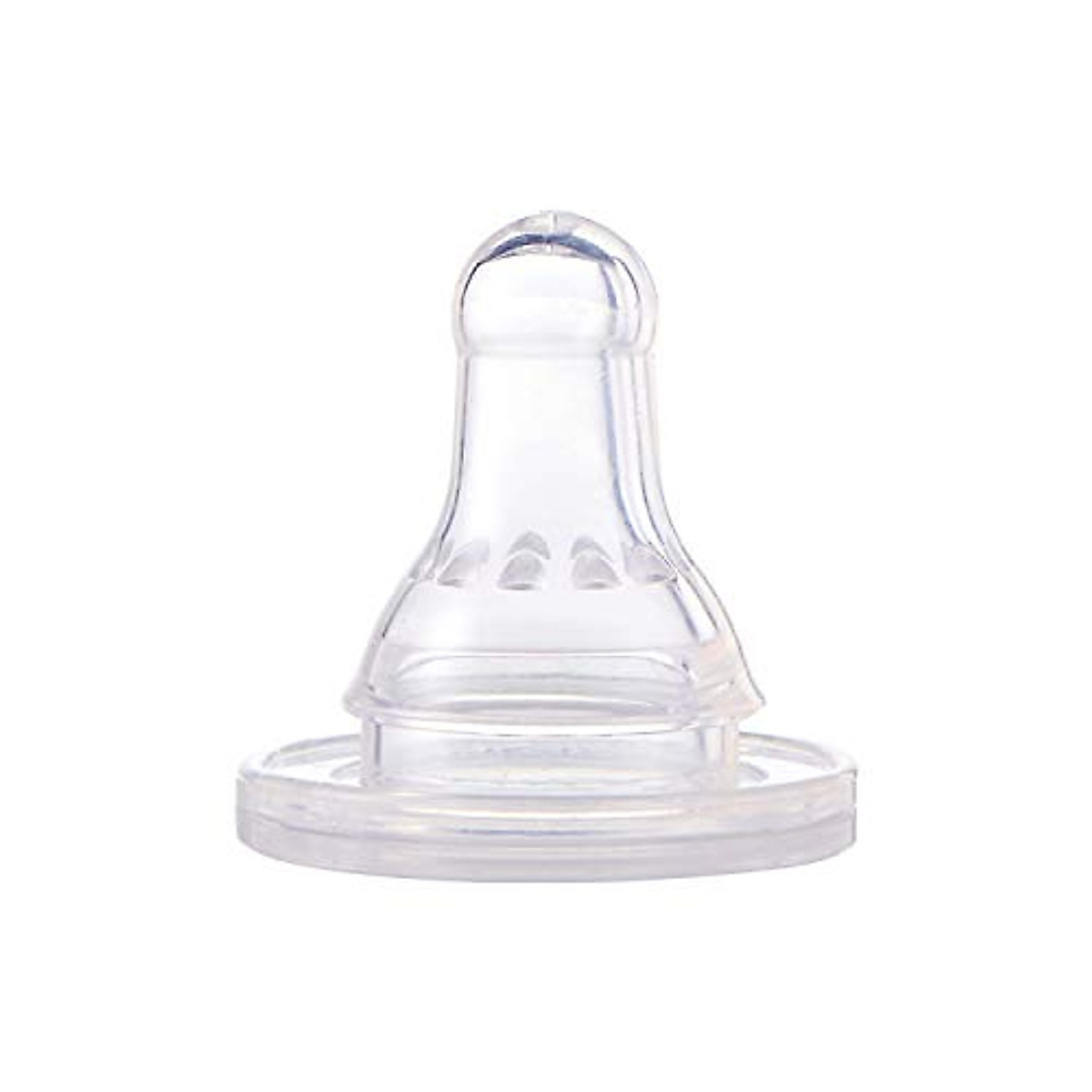 NUK First Essentials Silicone Baby Bottle Nipples, Slow Flow, 6 Pack