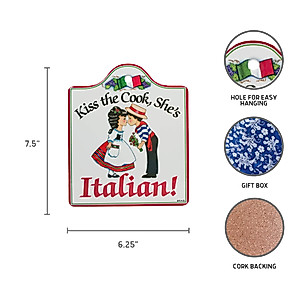 Kiss The Cook. She's Italian Cheeseboard