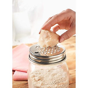 Quattro Stagioni I Genietti Collection - Stainless Steel Grater Lid