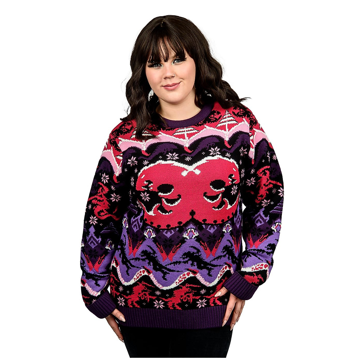AAA Merchandise Warhammer 40,000 Tyranids Christmas Sweater (US, Alpha, Large, Regular, Regular) Multi