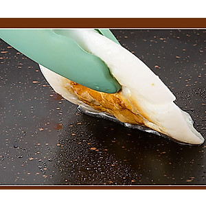 YIKANGHENG Thin Korean Grill Pan, 9 Inch Iron with Non-stick Coating Baking Tray on Heating Stove for Home, Party Travel and Outdoor (9 inch)