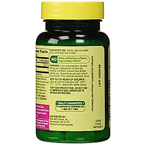 Spring Valley 10000mcg Biotin with 100mg Keratin Dietary Supplement, 60 Tablets (Pack of 2)