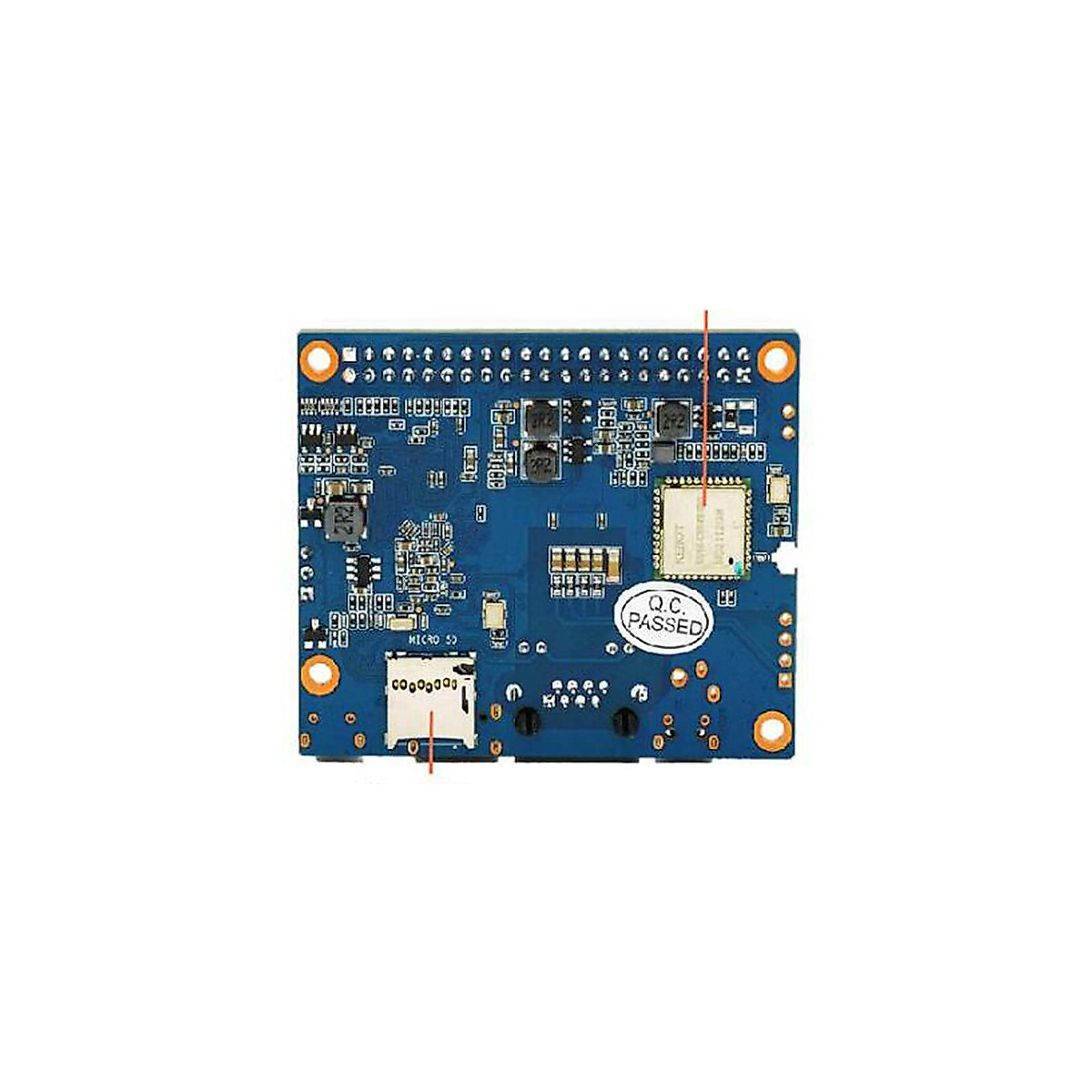 Banana Pi BPI-P2 Zero Allwinner H3 Single Board Computer with Quad-core Cortex-A7 CPU Mali400MP2 GPU Onboard 512MB DDR 3 SDRAM 8GB eMMC 100M LAN for IoT Development Support Android Linux
