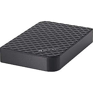 Verbatim 4TB Store 'n' Save Desktop Hard Drive, USB 3.0, Diamond Black 99399