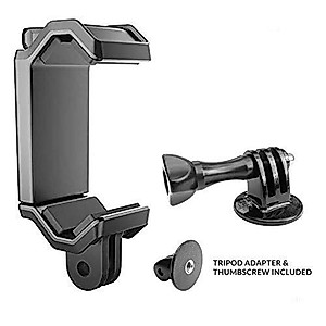 GOWORX Freeride Phone Mount 3-in-1 Action Camera Mount + Tripod Adapter for iPhone, Galaxy, GoPro & Smart Phones