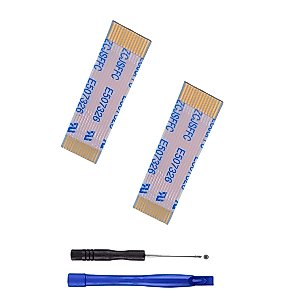 Funayama Flexible Flat Cable, Gold Plated 14Pin 0.5mm Pitch FFC FPC for Sony WH-1000XM3 WH-1000XM4 Headphones Charging Port Connectors(2PCS)