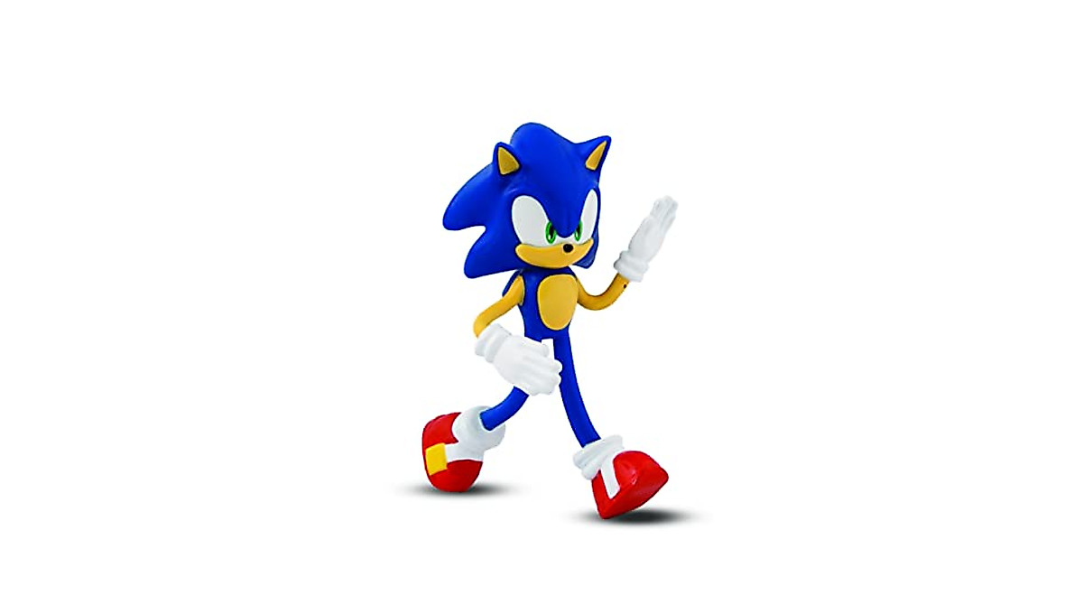 Bend-Ems Sonic The Hedgehog Poseable Action Figure - Collectible Fun