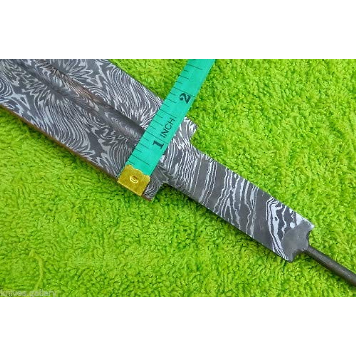 Damascus Steel Blank Blade Custom Handmade 32" Damascus Sword Blank Blade for knife making