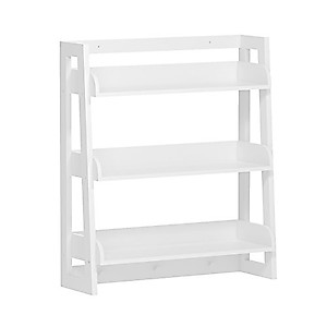 UTEX 3 Tier Bathroom Shelf Wall Mounted with Towel Hooks, Bathroom Organizer Shelf Over The Toilet (White)