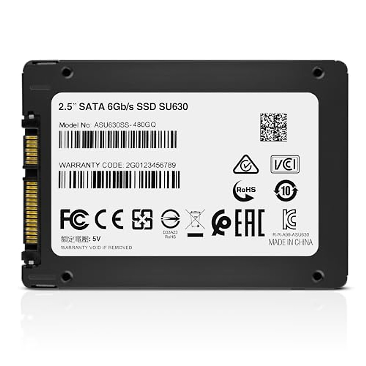 ADATA Ultimate SU630 480GB Solid State Drive, Black