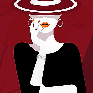 SA SILVERAGE Earrings for Women, 925 Sterling Silver Lightweight Teardrop Earring Large Oval Hoops High Polished Statement Ear Rings Jewelry Gift