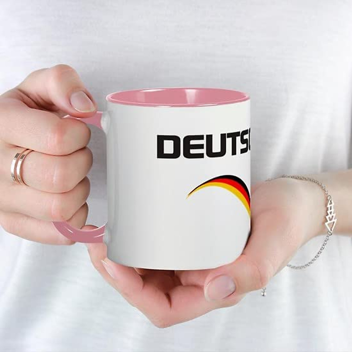 CafePress Soccer DEUTSCHLAND Mug Ceramic Coffee Mug, Tea Cup 11 oz