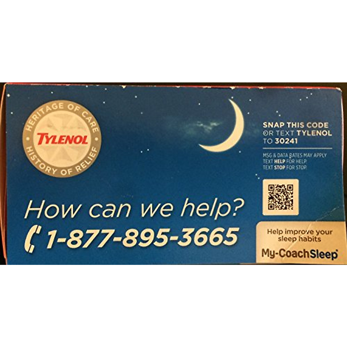 Extra Strength Tylenol Pm 225 Caplets Each, 2 Boxes Included