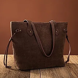 Montana West Tote Bag Concealed Carry Purses for Women Large Shoulder Handbags with Holster Coffee MWL-G002CF