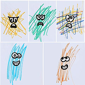 960 Pieces Halloween Stickers Eyes Mouth Stickers Cartoon Stickers Labels for Art Craft DIY Scrapbook()